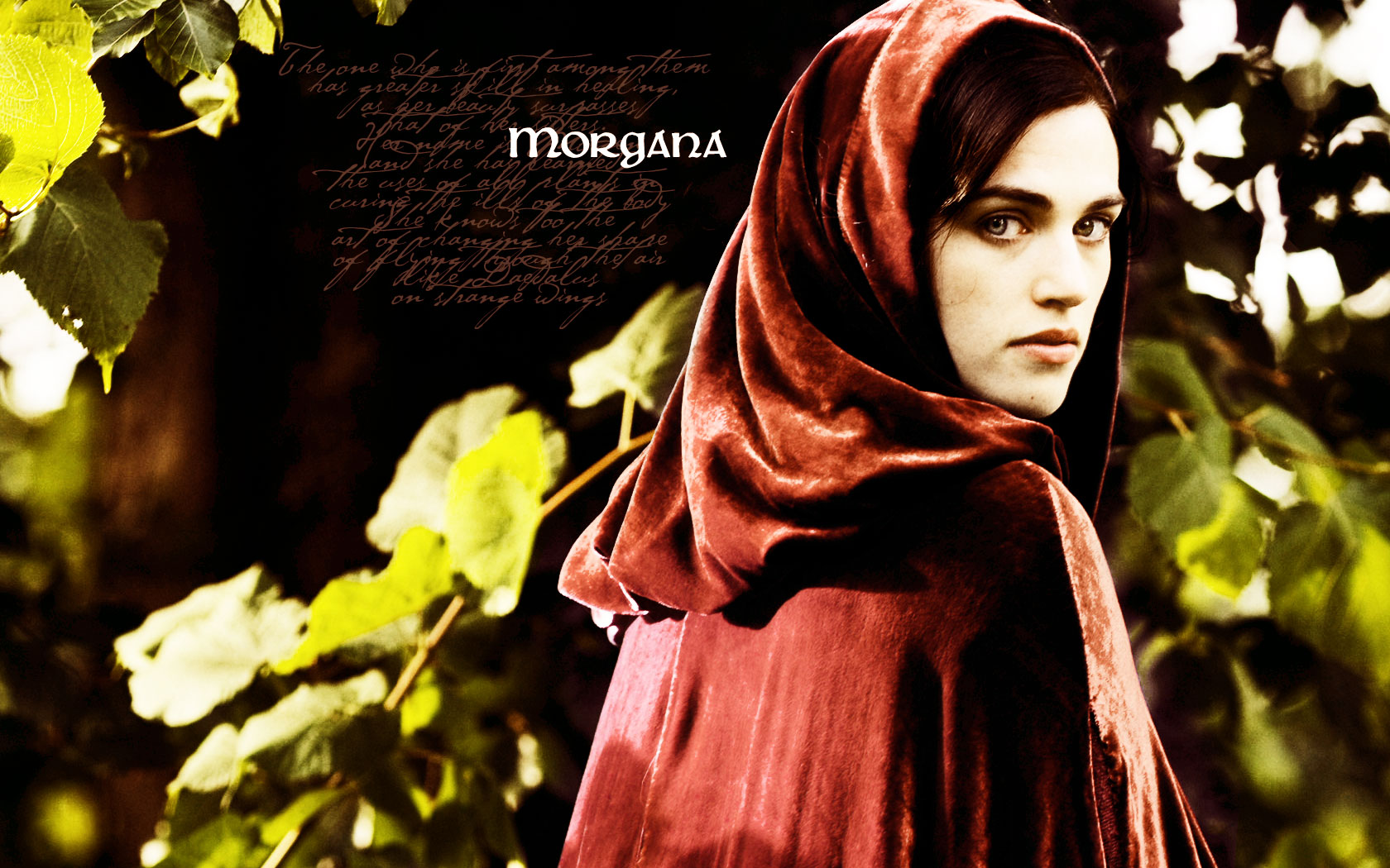 So I kinda made Merlin desktop wallpaper. I didn't exactly mean to--I ...